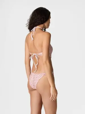 Missoni Lamé Viscose Trikinis With Foliage Motif - Multicoloured