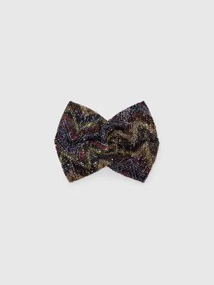 Missoni Headband In Lamé Viscose Blend With Sequins - Multicoloured
