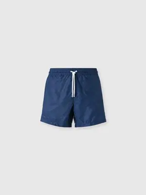 Missoni Zigzag Print Swim Shorts - Blue