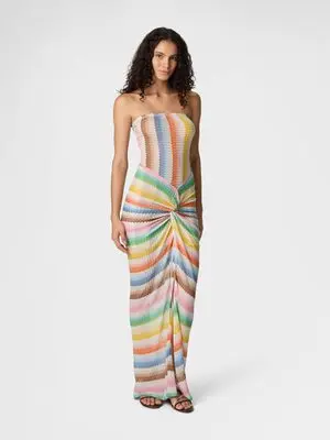 Missoni Up Dress With Dégradé Zigzag Motif