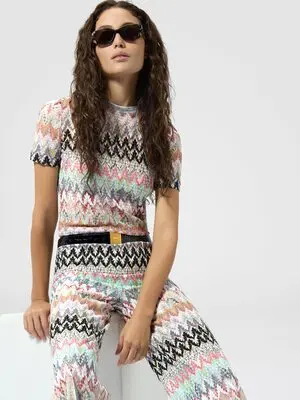 Missoni Shirt With Lace Motif