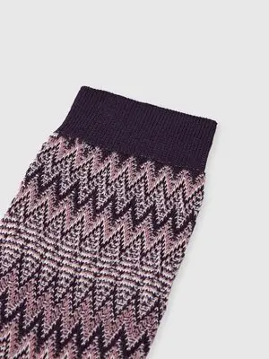 Missoni Blend Chevron Socks