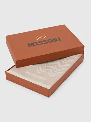 Missoni Cortina Wool And Cashmere Plaid 144x186 Cm - Beige