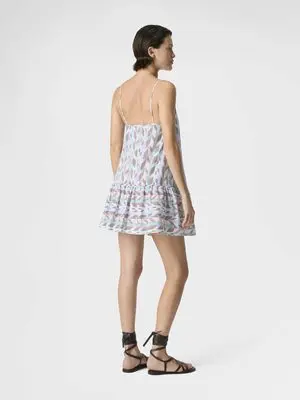 Missoni Up Dress In Printed Cotton Poplin