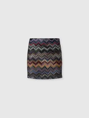 Missoni Mini Skirt With Snake Pattern - Multicoloured
