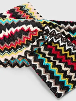 Missoni Blend Headband With Central Twist
