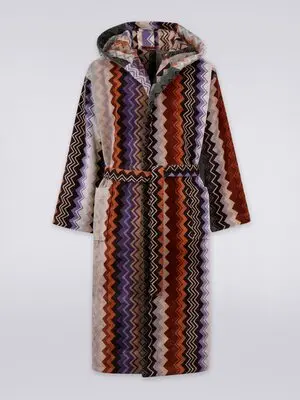 Missoni Giacomo Hooded Bathrobe - Multicoloured