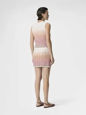 Missoni Sleeveless Chevron Knit Top