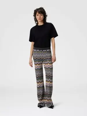 Missoni Long Pants With Chevron Pattern