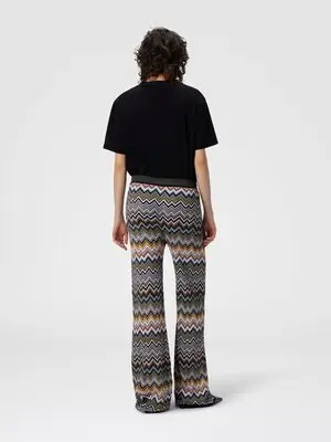Missoni Long Pants With Chevron Pattern
