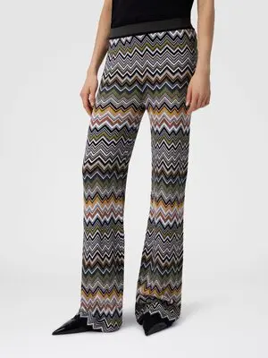 Missoni Long Pants With Chevron Pattern
