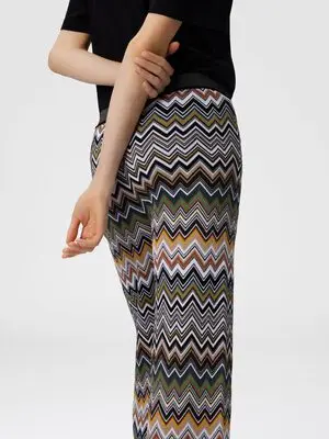 Missoni Long Pants With Chevron Pattern