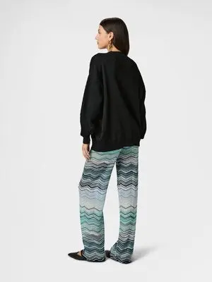 Missoni Neck Sweater - Black