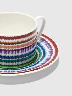 Missoni Waves Set Of 2 Tea Cups & Saucers