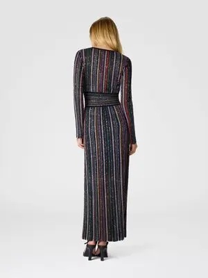 Missoni Long Dress With Sequin Embellisht