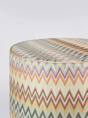 Missoni Masuleh Cylinder Pouf Rot.40x30