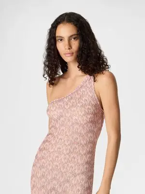 Missoni One-shoulder Maxi Dress - Multicoloured