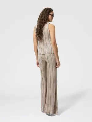 Missoni Ribbed Palazzo Trousers With Sequins