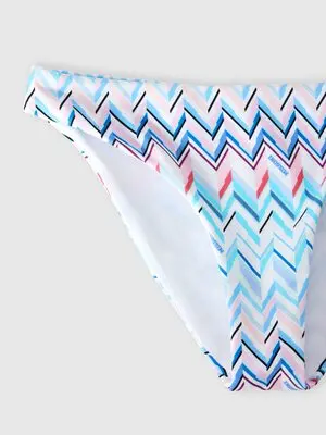 Missoni Bikini With Zig Zag Print And Logo