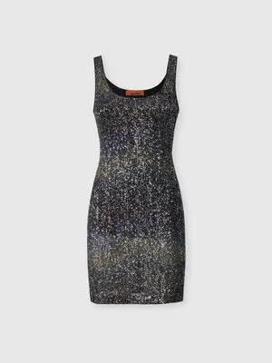 Missoni Sequined Dégradé Knit Mini Dress - Multicoloured