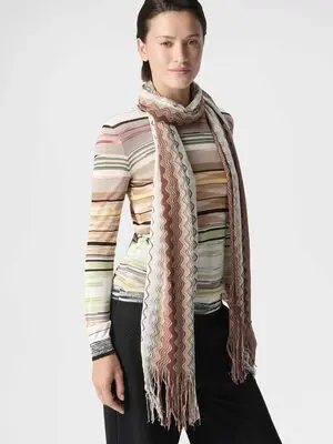 Missoni Blend Scarf With Fringes