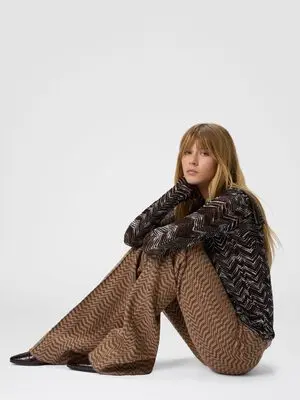Missoni S Tailored Trousers With Chevron Pattern