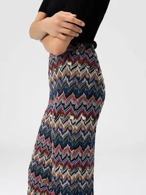 Missoni Palazzo Pants In Embroidered Lace
