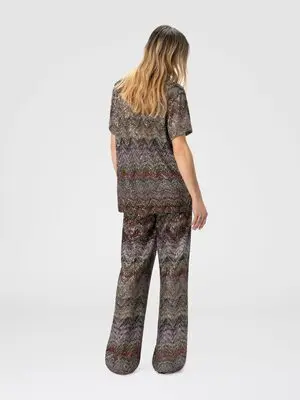 Missoni Shirt With Zigzag And Sequins