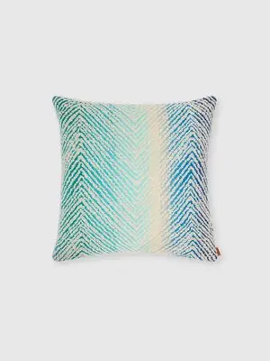 Missoni Island Outdoor Cushion 45x45 Cm - Turquoise Multicoloured