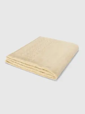 Missoni Giorgio Cotton Terry Bath Towel 100x160 Cm - Beige