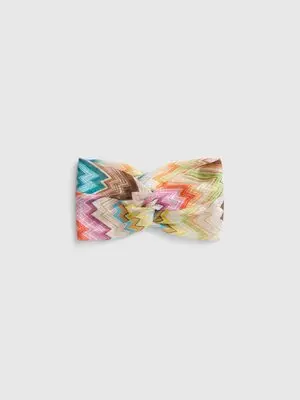Missoni Hair Band With Zig Zag Motif - Multicoloured