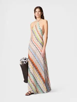 Missoni Up With Halterneck And Greek Motif