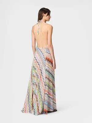 Missoni Up With Halterneck And Greek Motif