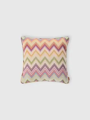 Missoni Agadir Cushion 40x40 Cm - Orange Multicoloured