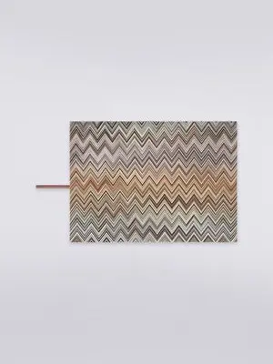 Missoni Pair Of Andorra Placemats 38x52 Cm - Black