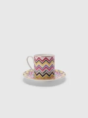 Missoni Marrakech Set Of 2 Coffee Cups & Saucers