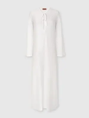 Missoni Up Dress In Lamé Viscose With Raschel Workmanship