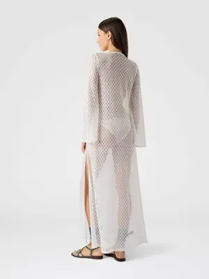 Missoni Up Dress In Lamé Viscose With Raschel Workmanship