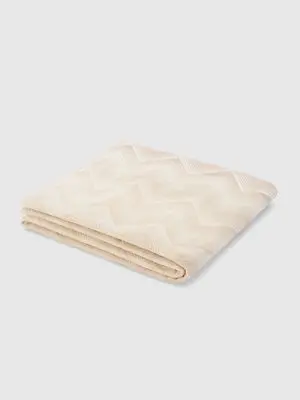 Missoni Marea Pure Cotton Bath Towel 100x150 Cm - Beige
