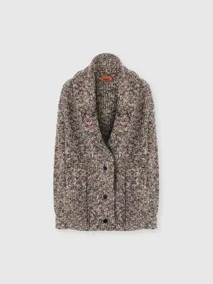 Missoni Oversized Wool Blend Cardigan - Multicoloured