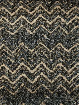 Missoni Azul Cotton Terry Chevron Bathrobe