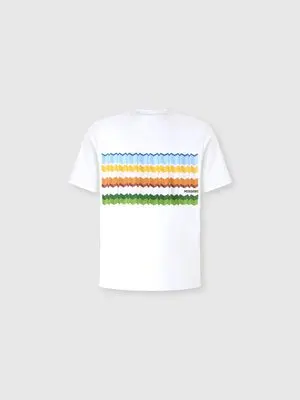 Missoni Shirt With Print And Logo - White Multicoloured