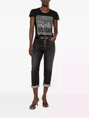 DONDUP Koons Button-fly Turned-up Jeans