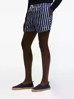 Ralph Lauren Purple Label Amalfi Striped Swim Trunks