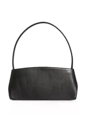 FERRAGAMO Buckle-detail Leather Shoulder Bag - Black