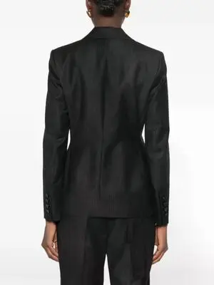 BLAZÉ MILANO Pinstriped Double-breasted Jacket