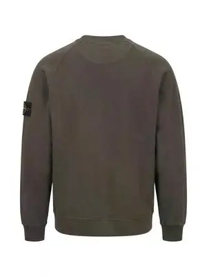 Stone Island Logo-patch Raglan-sleeve Sweatshirt