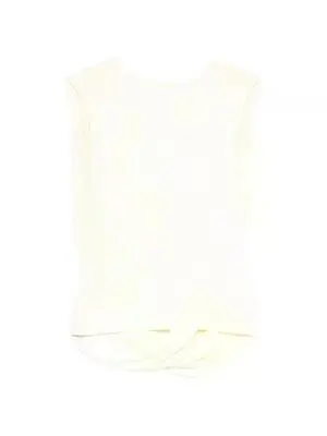 AYA MUSE Cut-out Draped Top
