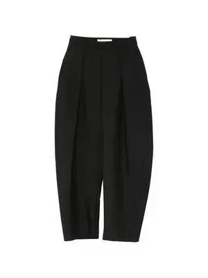 RÓHE Pleated Wide-leg Trousers - Black