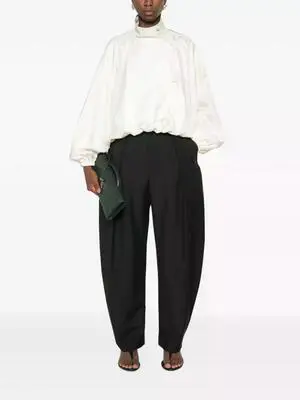 RÓHE Pleated Wide-leg Trousers